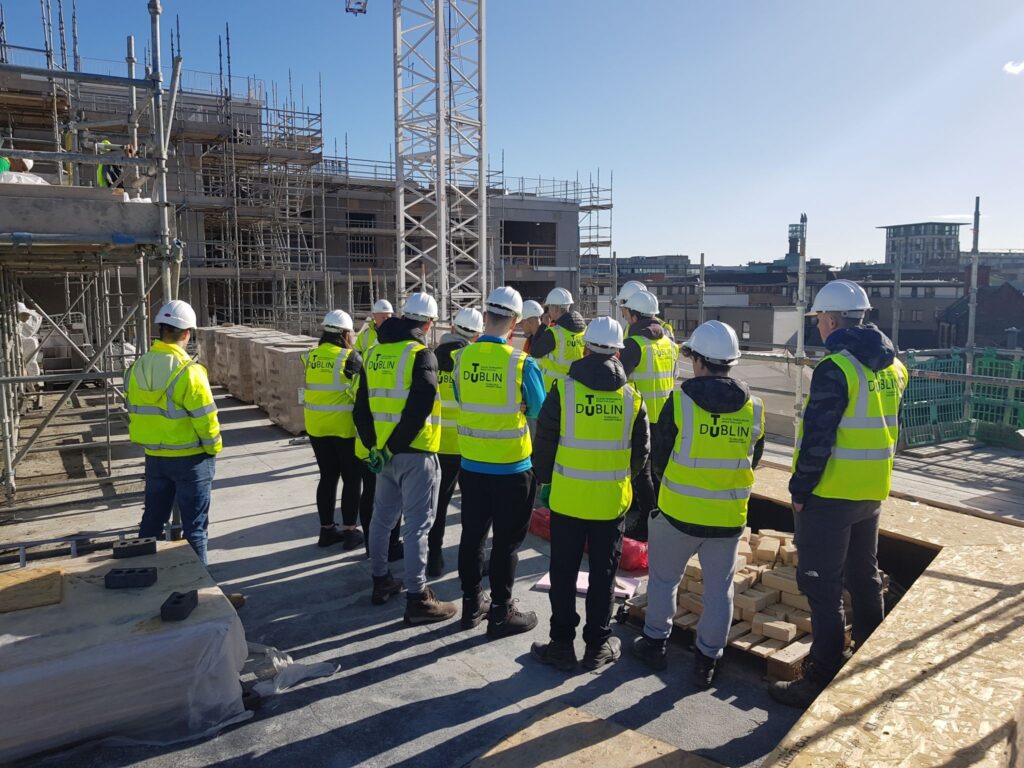 TU Dublin Construction Management Students Site Visit! - Monami ...