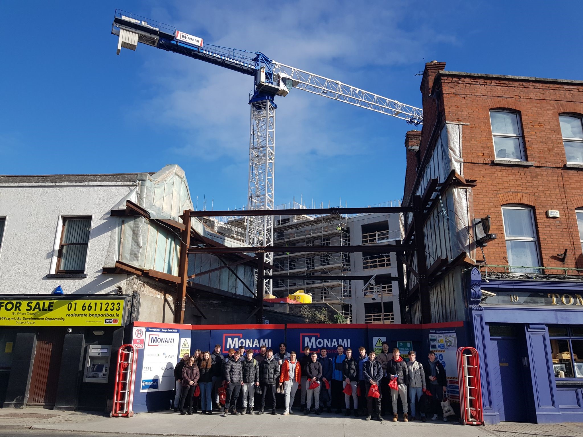 TU Dublin Construction Management Students Site Visit! - Monami ...