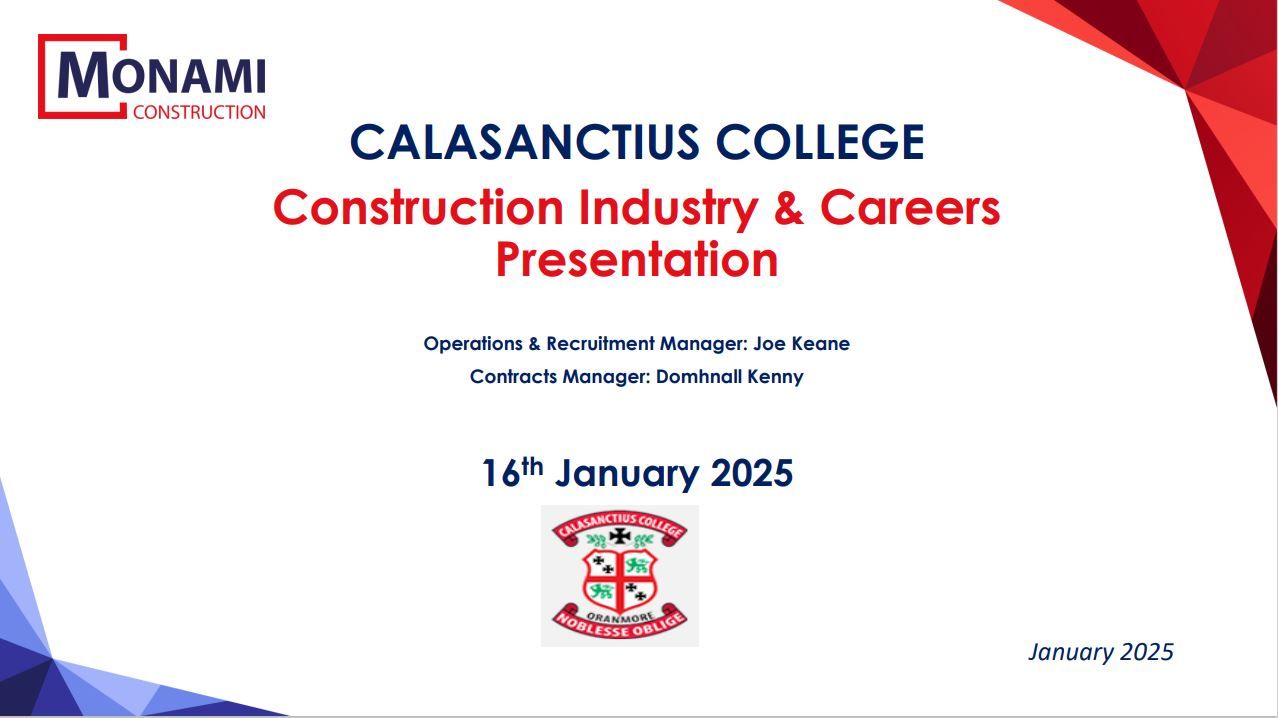 Monami Visits Galway School To Give Presentation On Careers In The ...