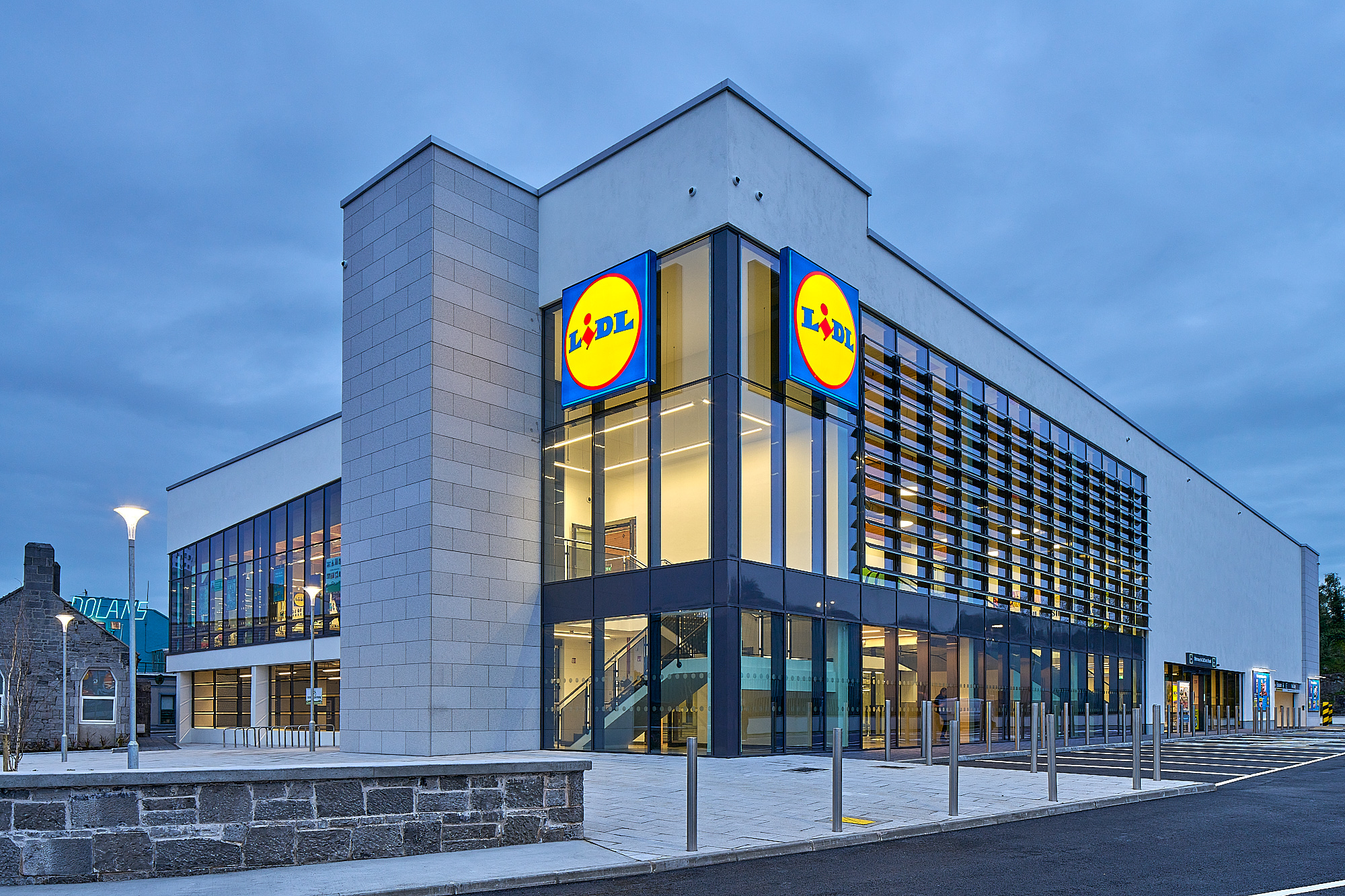 Lidl Dock Road Completed! - Monami Construction Ireland
