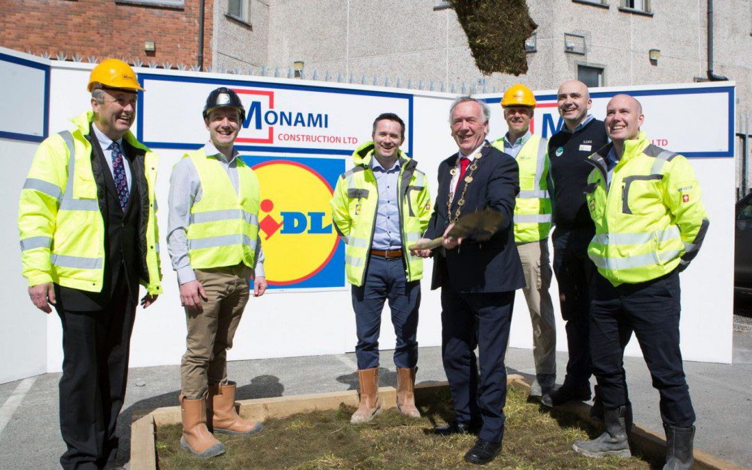 Sod Turned to Mark The Commencement of The New LIDL Development at ...