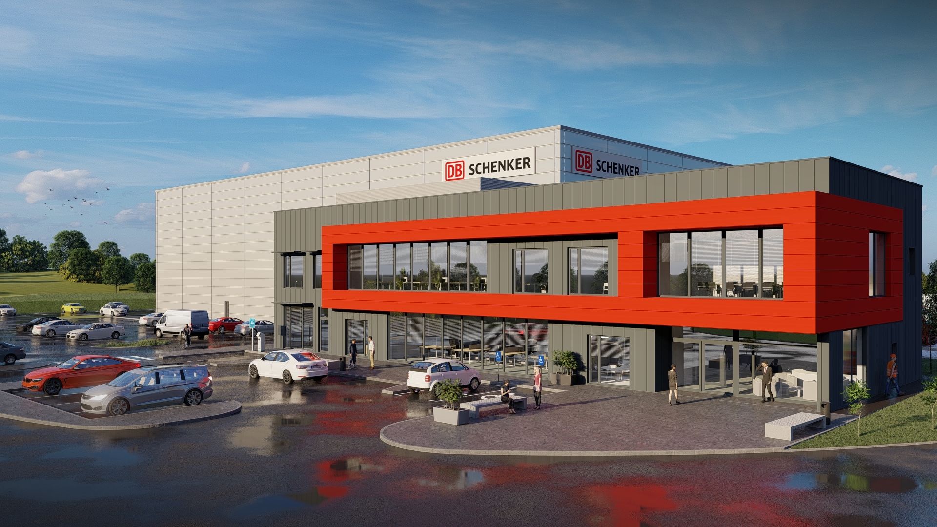 Monami Awarded Main Contract for DB Schenker Shannon! - Monami ...