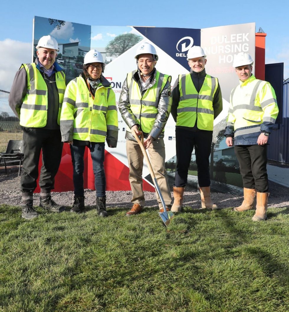 Duleek Nursing Home Development Sod Turning! - Monami Construction Ireland