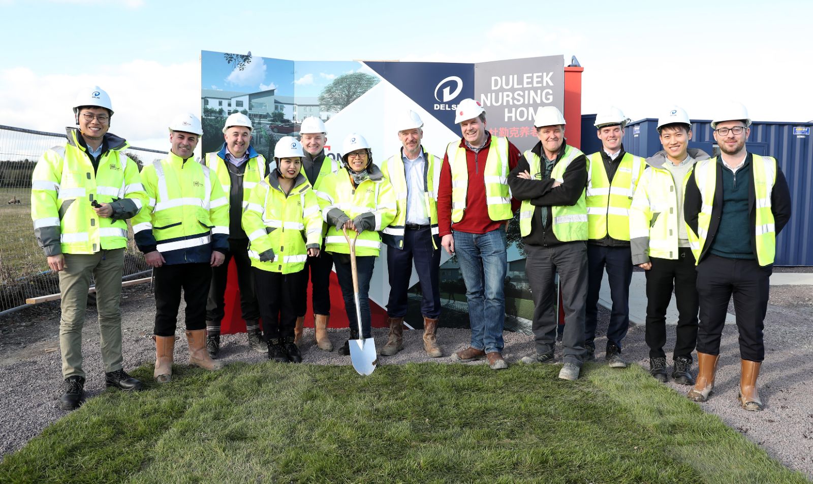 Duleek Nursing Home Development Sod Turning! - Monami Construction Ireland